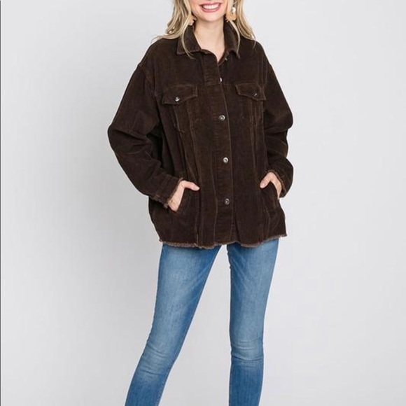 GeeGee | Jackets & Coats | Brand New With Tags Chocolate Brown ...